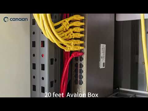 Avalon Air-cooling Mining Box 20ft