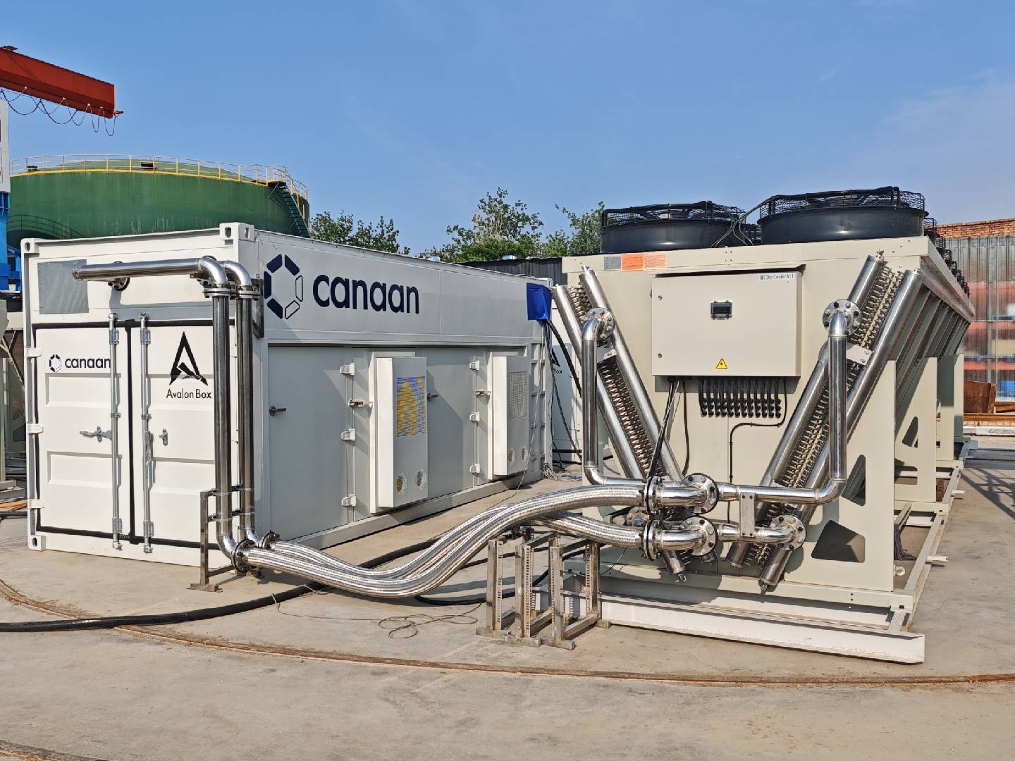 Avalon Hydro Cooling Mining Box-20/40ft